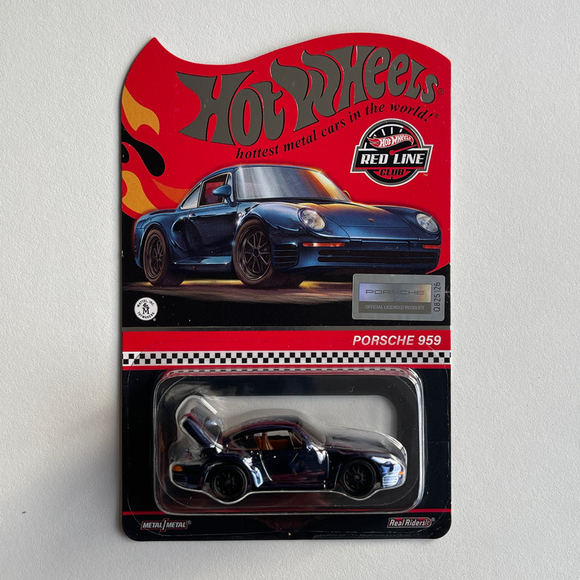 Hot Wheels Collectors 2024 RLC Exclusive 1986 Porsche 959 (Dark Blue) – Hobby Cars