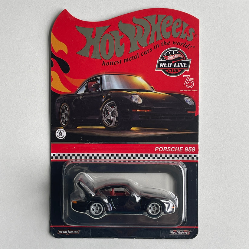 Hot Wheels Collectors 2023 RLC Exclusive 1986 Porsche 959 (Black) – Hobby Cars