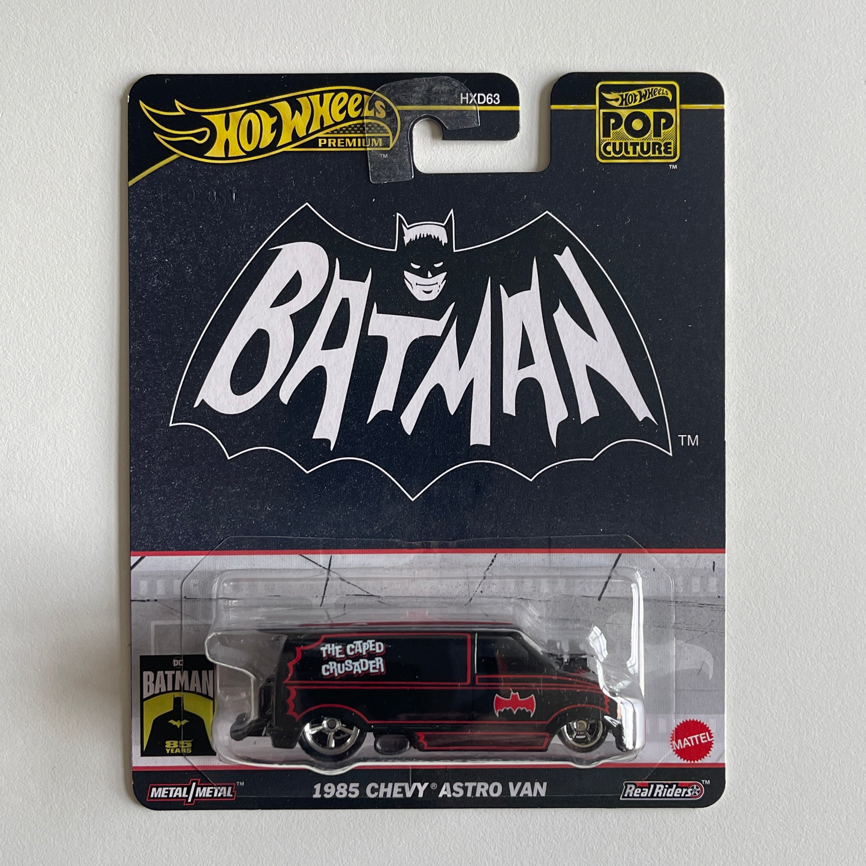 Hot Wheels [2024 Pop Culture] 1985 Chevy Astro Van Batman – Hobby Cars