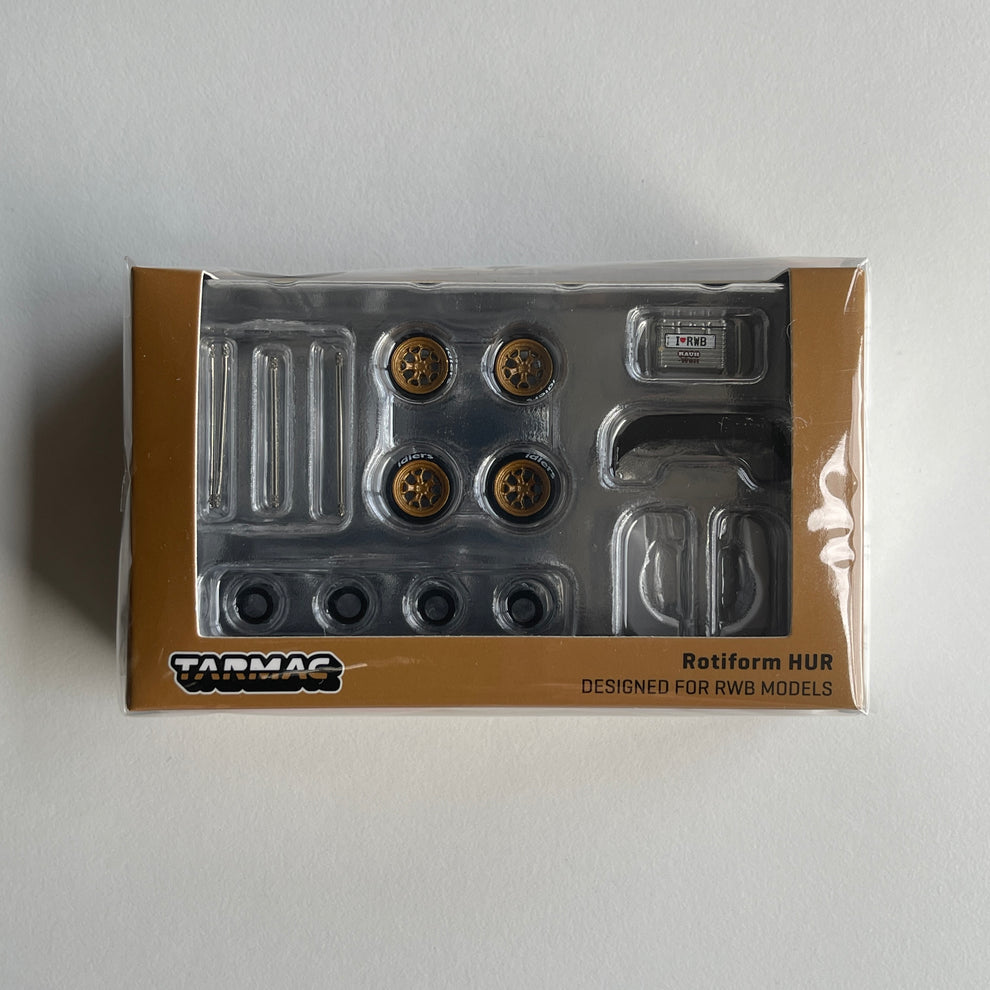 Tarmac Rotiform HUR Gold (Designed for RWB Models) – Hobby Cars